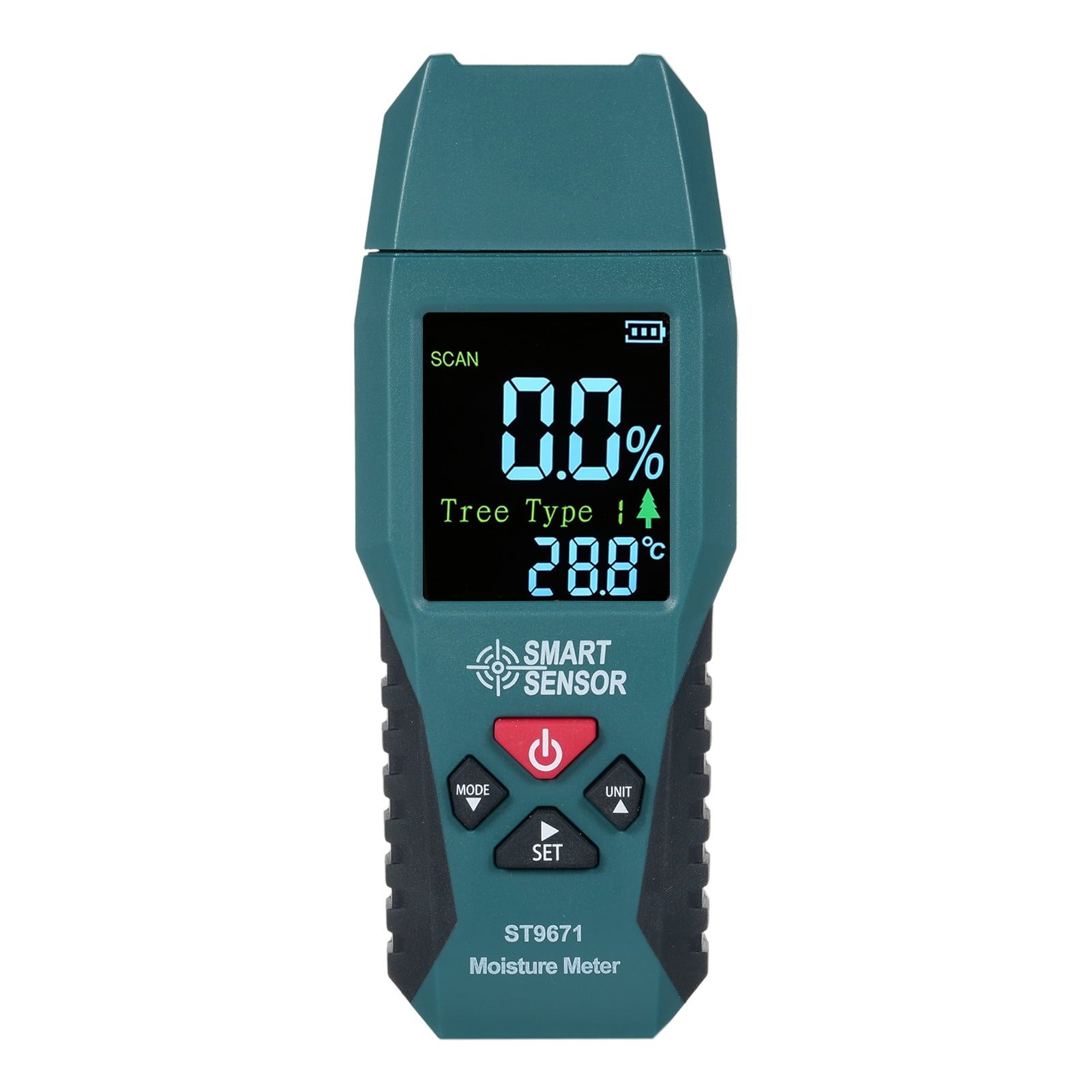 SMART SENSOR Wood Moisture Meter Pin Type Humidity Meter Pocket Size ...