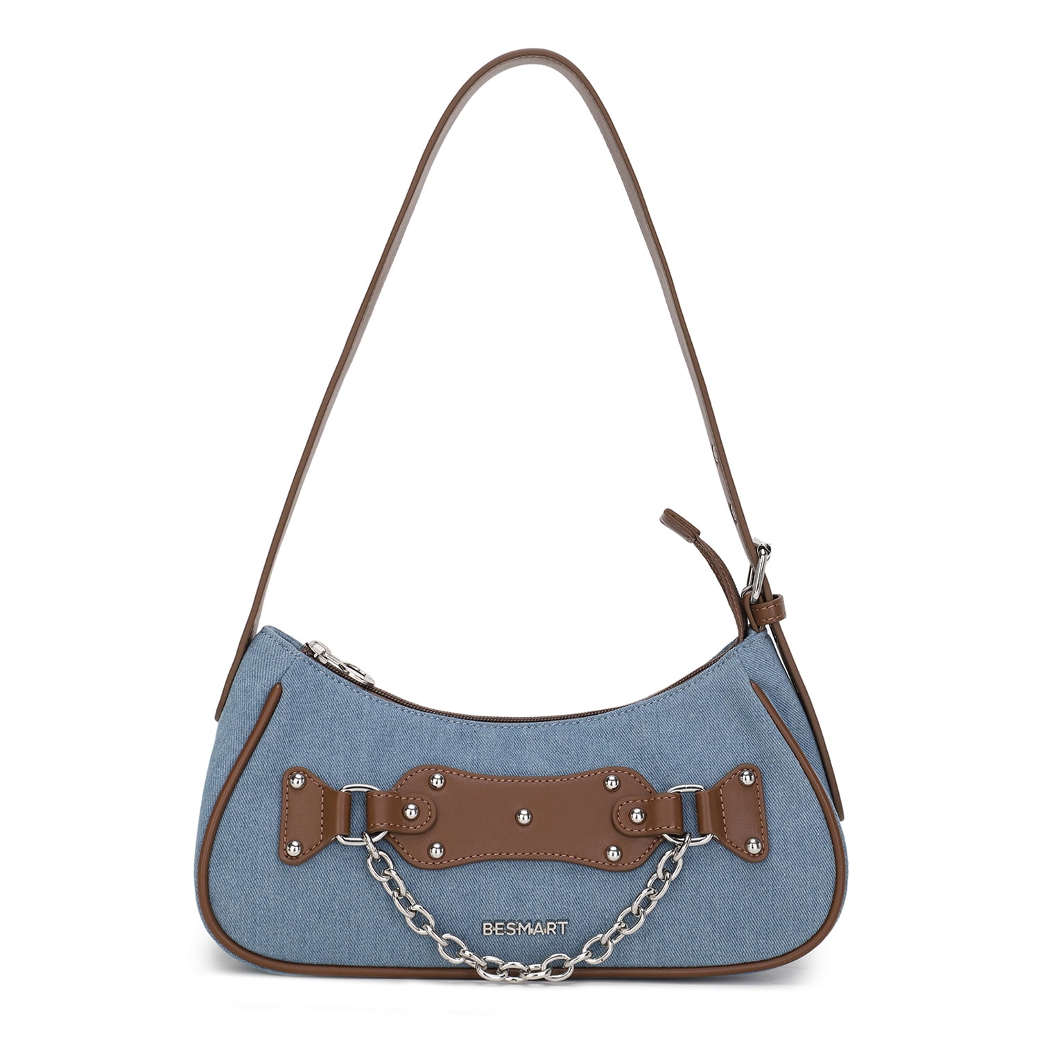 BE SMART Waterproof Denim Shoulder Bag Women Handbag Evening Bag Trendy ...
