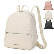 Madden NYC Women's Mini Backpack with Embellished Pouch, Beige ...