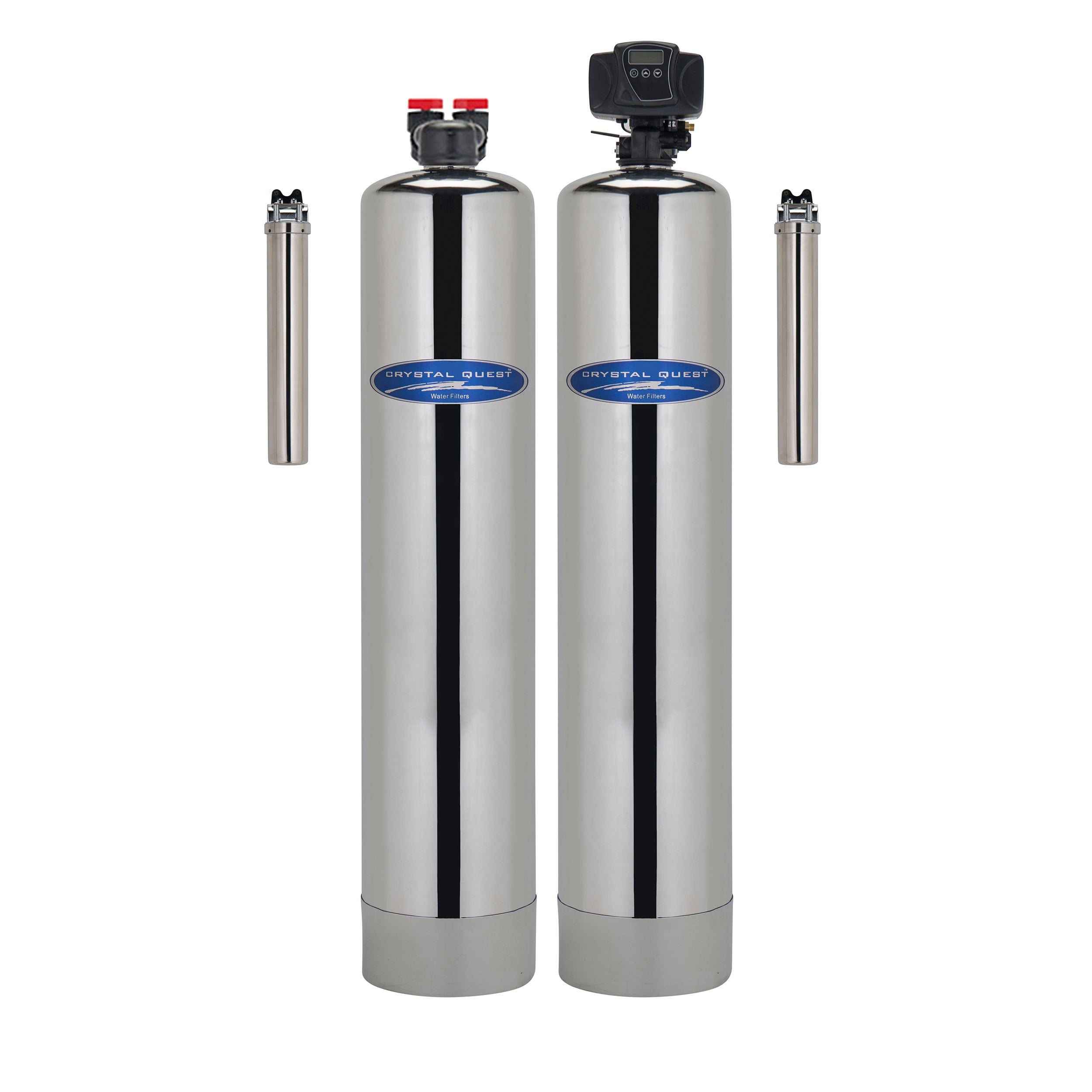 SMART Whole House Water Filter (9-13 GPM) Add Saltless Conditioner ...