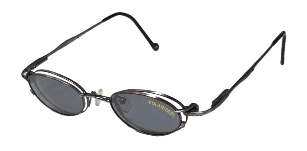 SMARTCLIP 223 BUDGET EYEGLASS FRAME/GLASSES WITH POLARIZED CLIP-ON ...