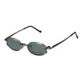 SMARTCLIP 253 MODERN EYEGLASS FRAME/EYEWEAR WITH POLARIZED CLIP-ON ...