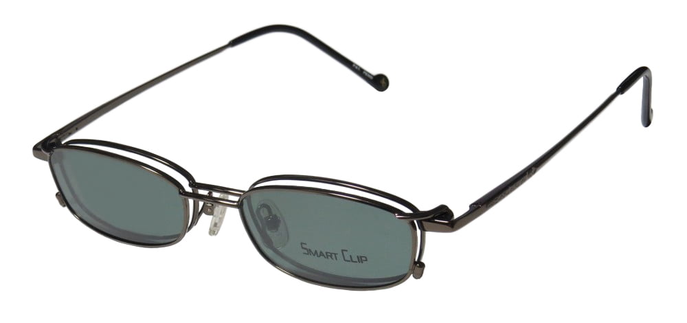 SMARTCLIP 408 DURABLE EYEGLASS FRAME/GLASSES WITH POLARIZED POLAROID ...