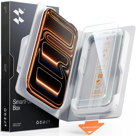 SMARTDEVIL 2 Pack Tempered Glass for iPhone 17 Pro Max Screen Protector ...