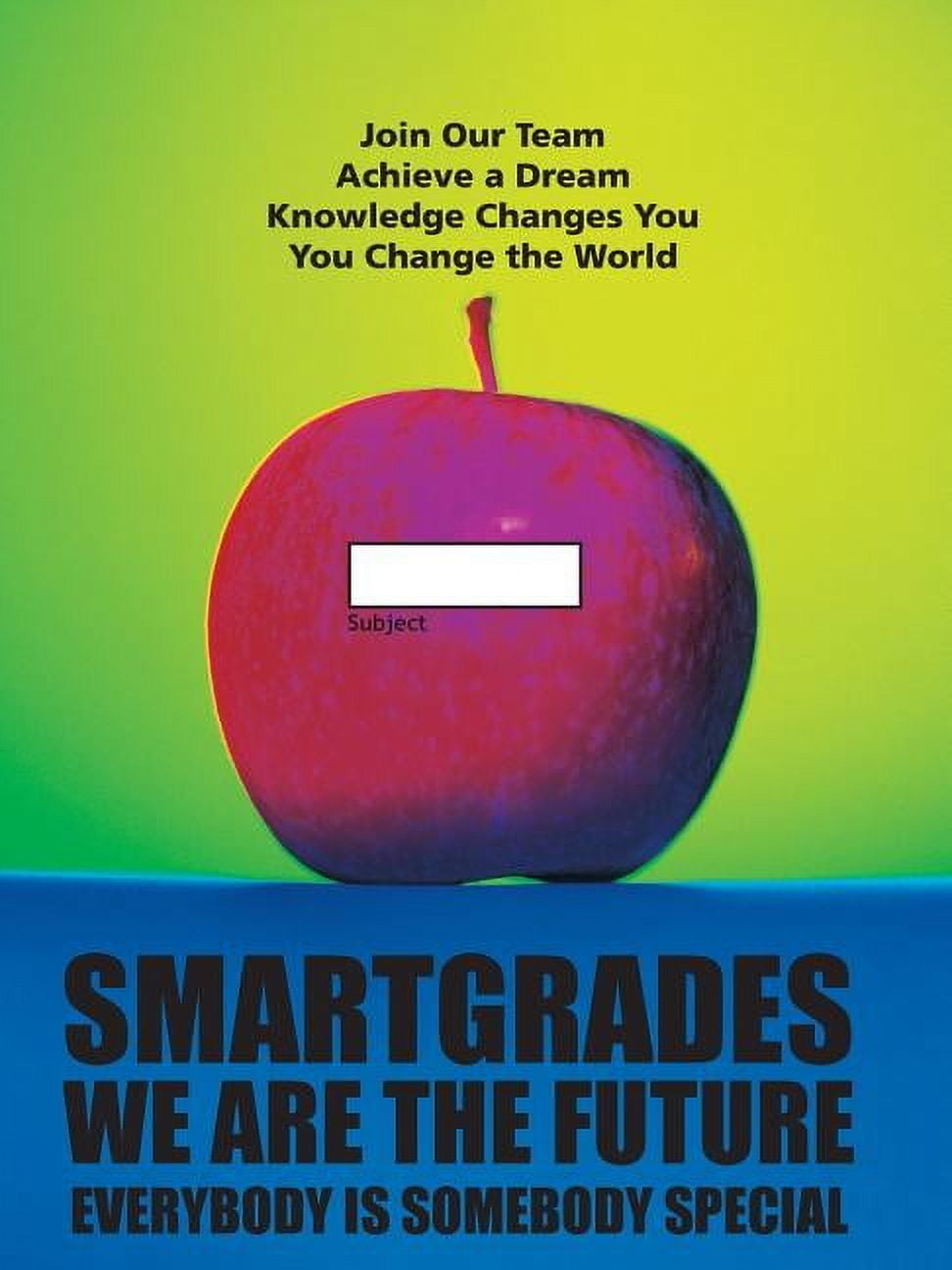 SMARTGRADES BRAIN POWER REVOLUTION RED APPLE School Notebooks with ...