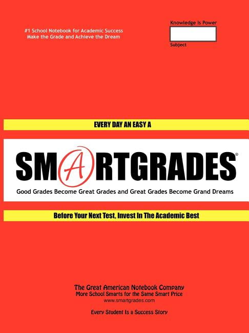 SMARTGRADES BRAIN POWER REVOLUTION School Notebooks with Study Skills ...