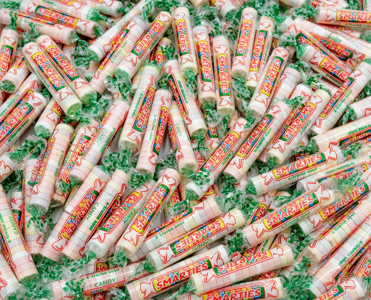 SMARTIES X-TREME SOUR Candy Rolls 2 lb – Bulk Hard Candies Bag ...