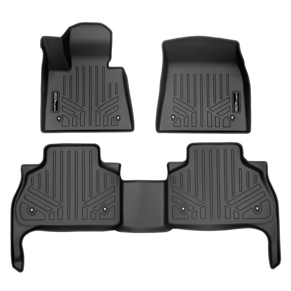 SMARTLINER 2 Rows Custom Fit Floor Liners Compatible with 2019 - 2023 ...