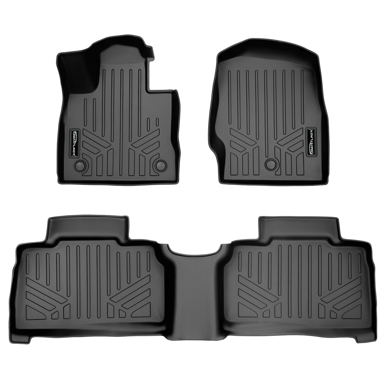 SMARTLINER 2 Rows Custom Fit Floor Liners Compatible with 2020 - 2025 ...