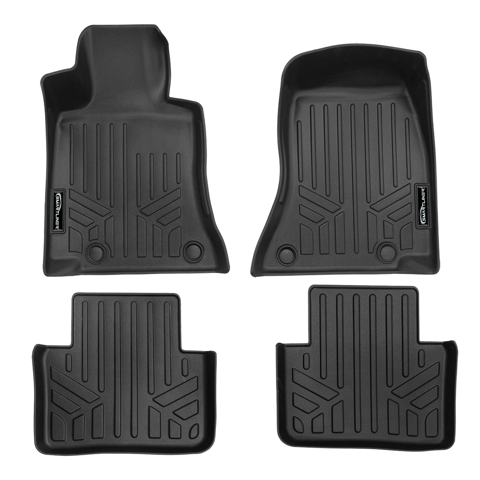 SMARTLINER 2 Rows Custom Fit Floor Liners Compatible with 2022 - 2025 ...
