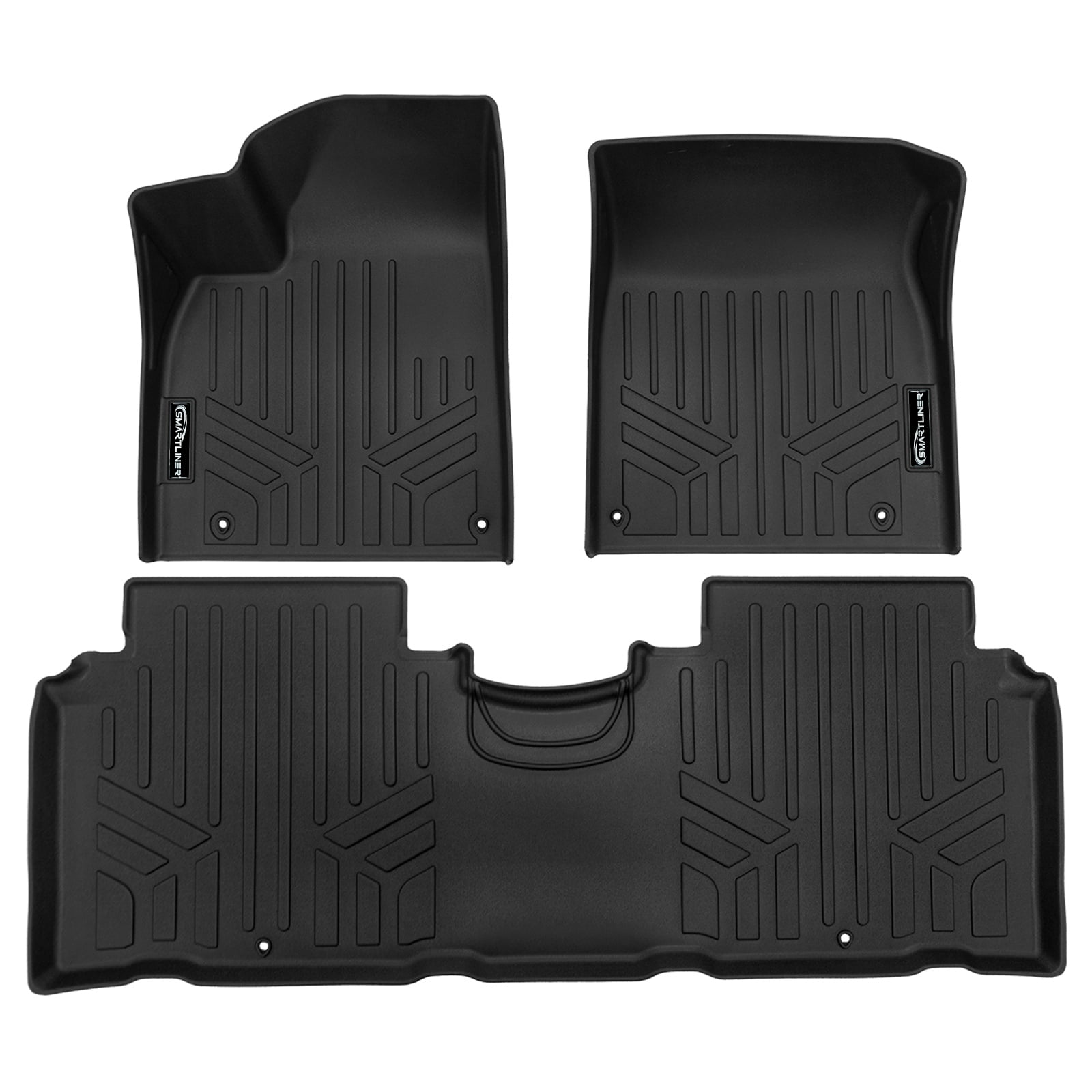SMARTLINER 2 Rows Custom Fit Floor Liners Compatible with 2025 - 2025 ...