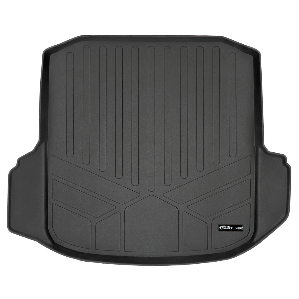 SMARTLINER All Weather Custom Cargo Liner Trunk Floor Mat Black ...
