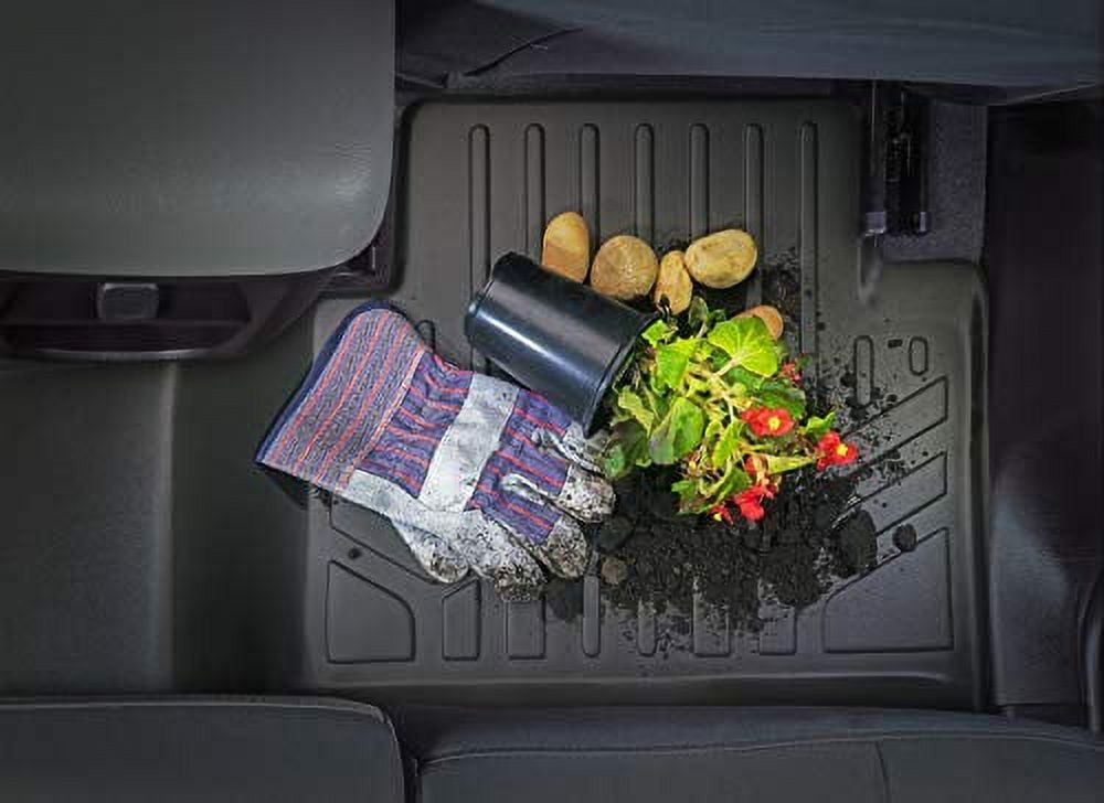 SMARTLINER All Weather Custom Cargo Liner Trunk Floor Mat Black ...