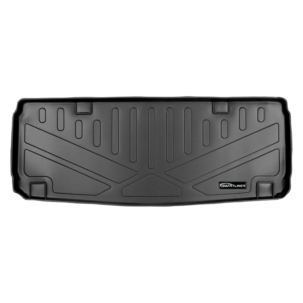 SMARTLINER All Weather Custom Cargo Trunk Liner Floor Mat Behind 3rd ...