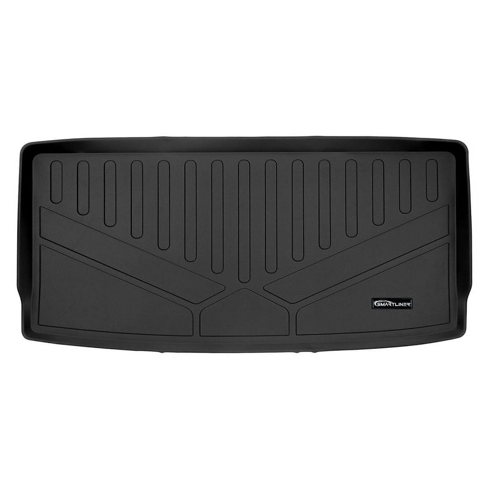SMARTLINER All Weather Custom Fit Black Cargo Liner Behind the 3rd Row ...