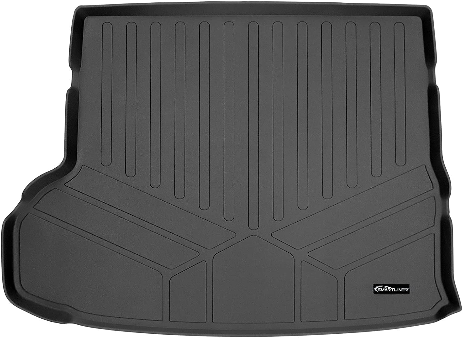 SMARTLINER All Weather Custom Fit Cargo Trunk Liner Floor Mat Behind ...