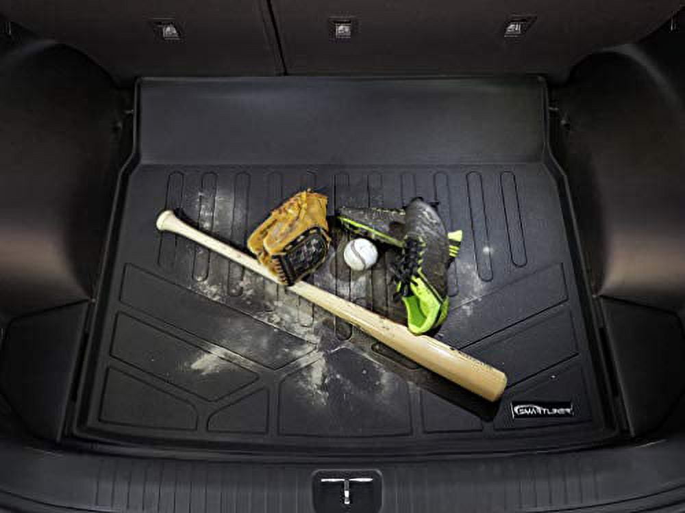 SMARTLINER All Weather Custom Fit Cargo Trunk Liner Floor Mat Behind ...
