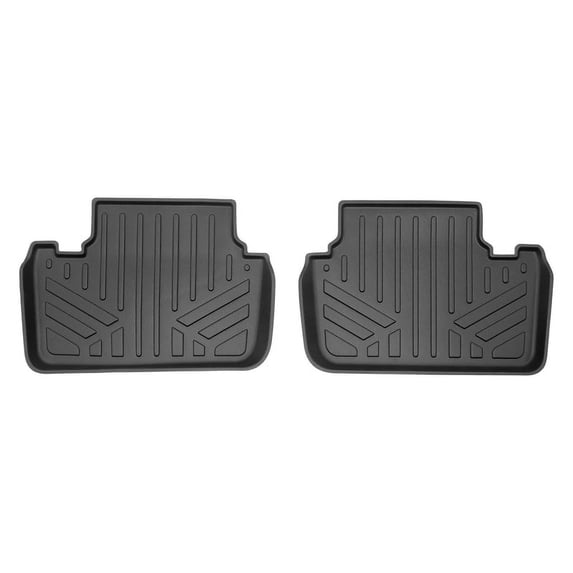 SMARTLINER All Weather Protection Custom Fit Black 2nd Row Floor Mat ...