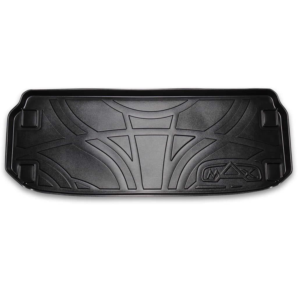 SMARTLINER Custom Cargo Trunk Liner Floor Mat Behind 3rd Row Black ...