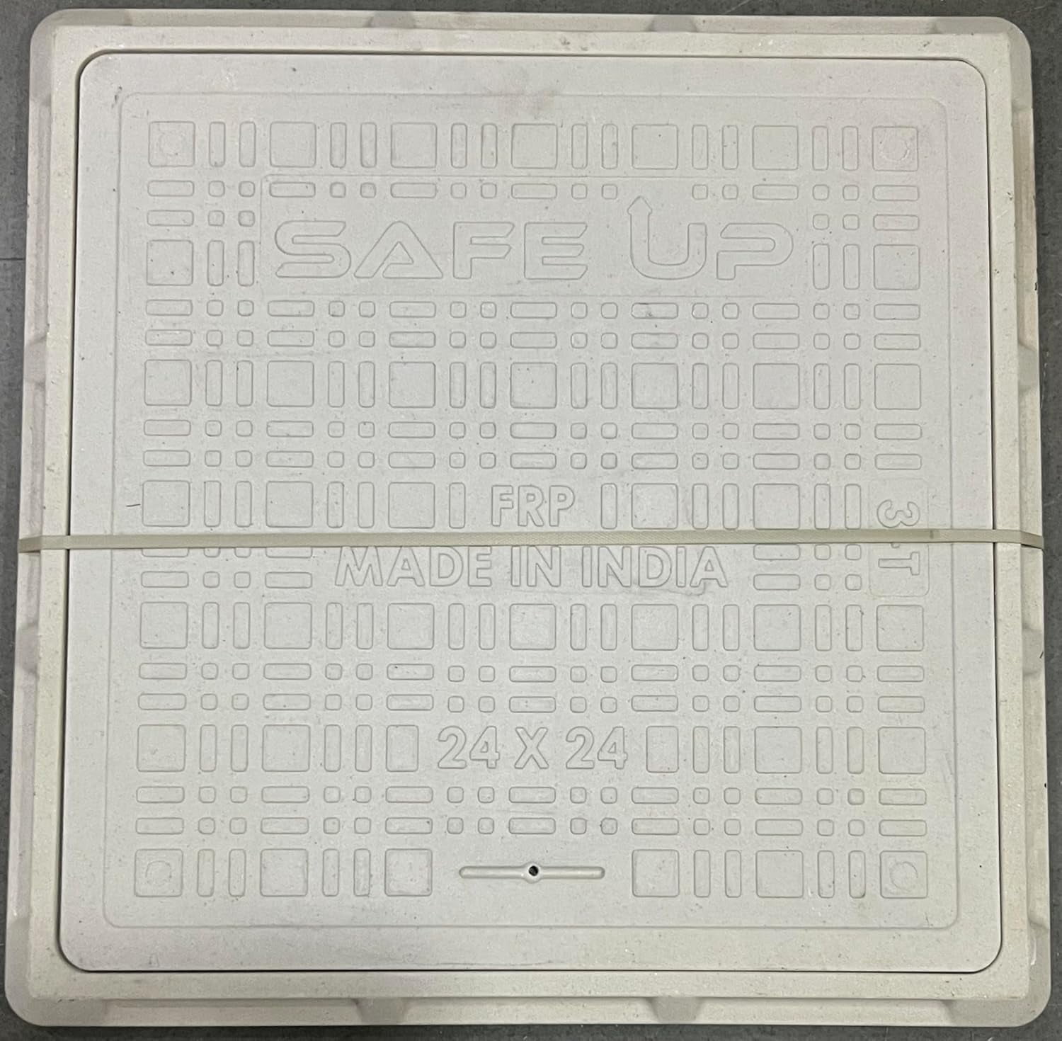 SMARTSUPPLY Fiber Reinforced Polymer FRP 3 Tons Capacity Manhole Cover ...