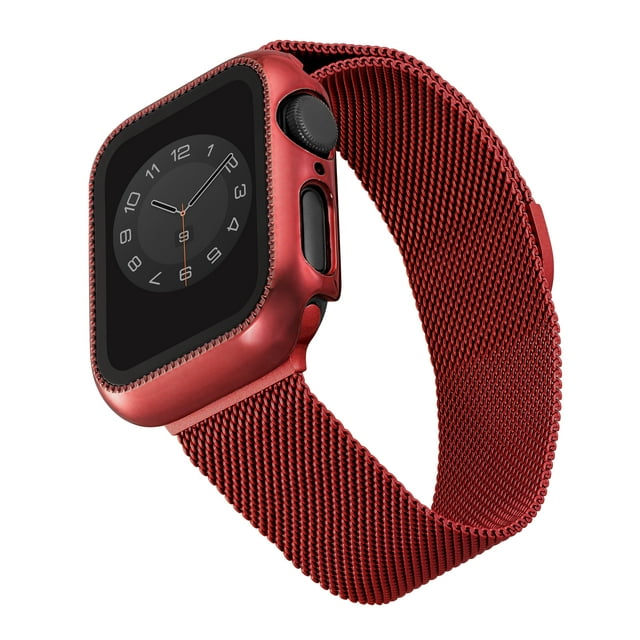 SMARTWATCH RED SILICONE BAND AND MATCHING BUMPER - Walmart.com