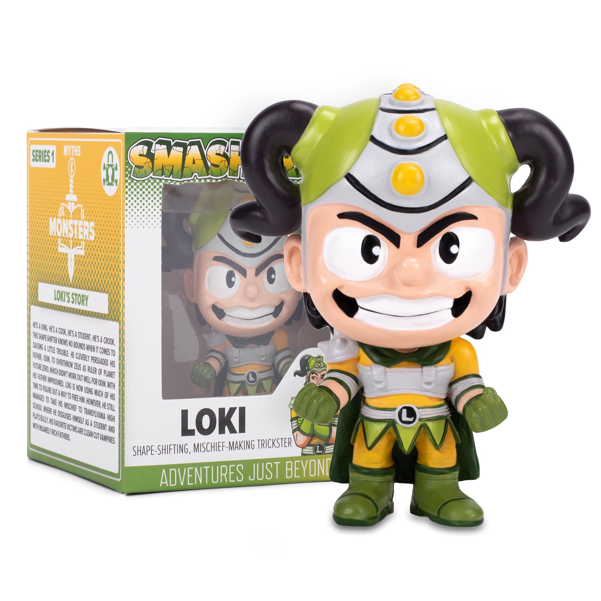 SMASHCRAFT Loki Lemon Lime Green 4 inch Painted Resin Boxed Collectible ...