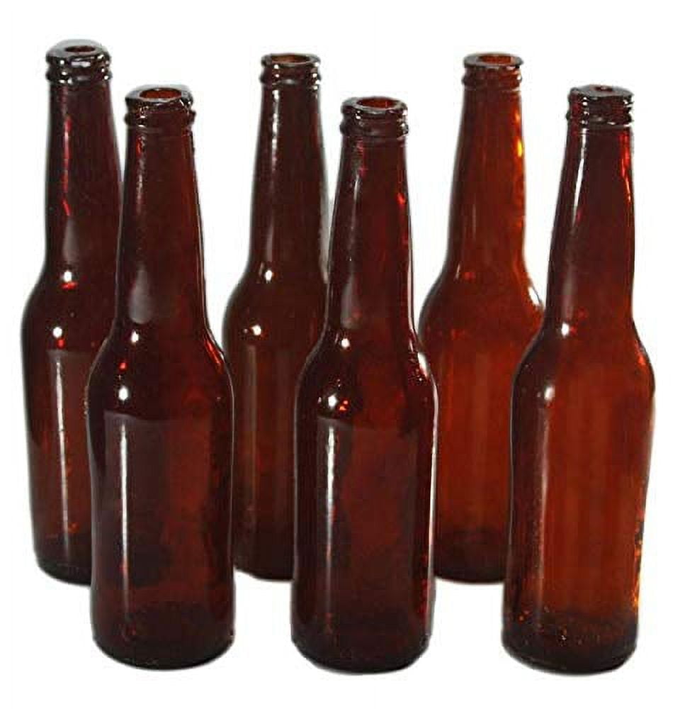 SMASHProps Breakaway Beer Bottle Prop 6 Pack - DARK GREEN translucent ...