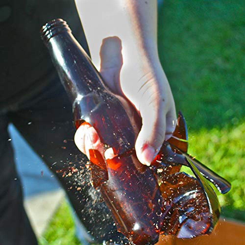 SMASHProps Breakaway Standard Beer or Soda Bottle Prop - Amber Brown ...
