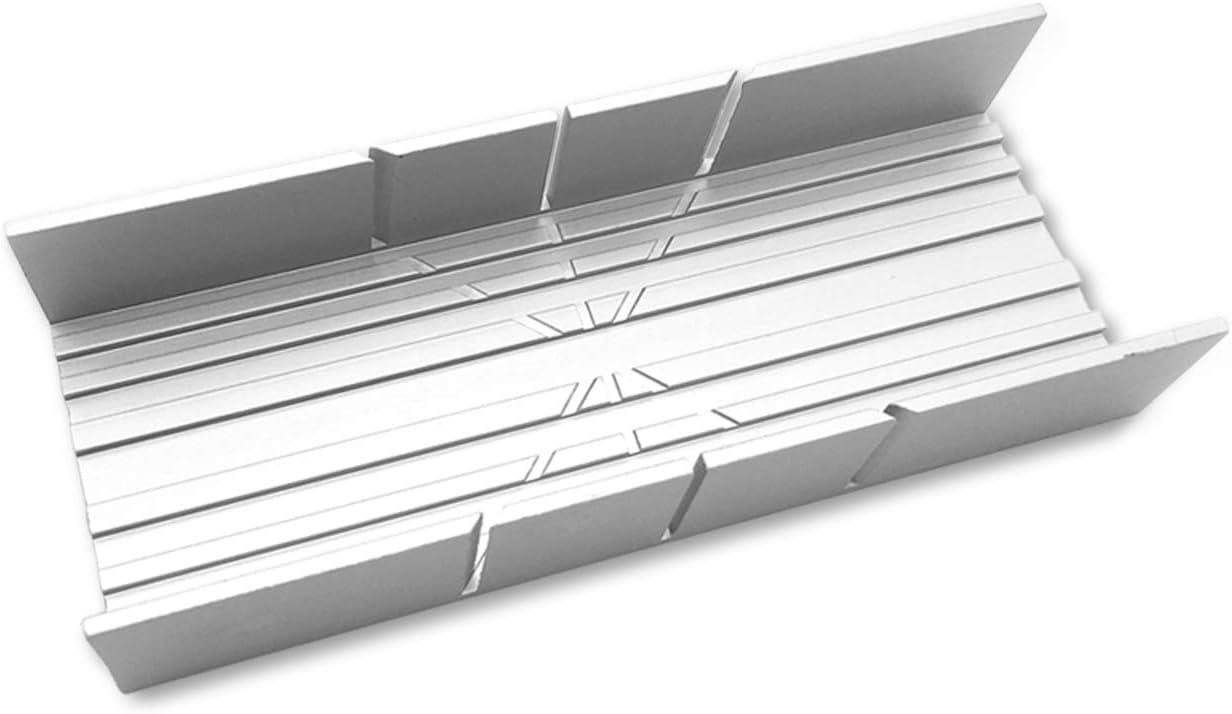 SMB Precision Metal Mitre Box for Hobby and Crafts (1/4/10/25/100) (1 ...