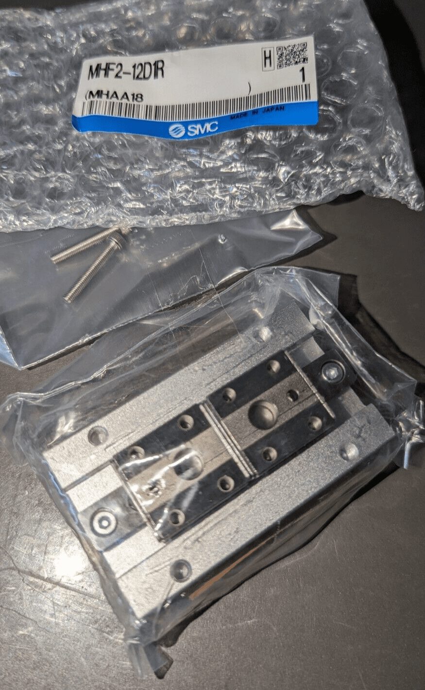 SMC MHF2-12D1R Low Profile Parallel Pneumatic Gripper, Bore: 12mm, Stroke: 24mm - Walmart.com