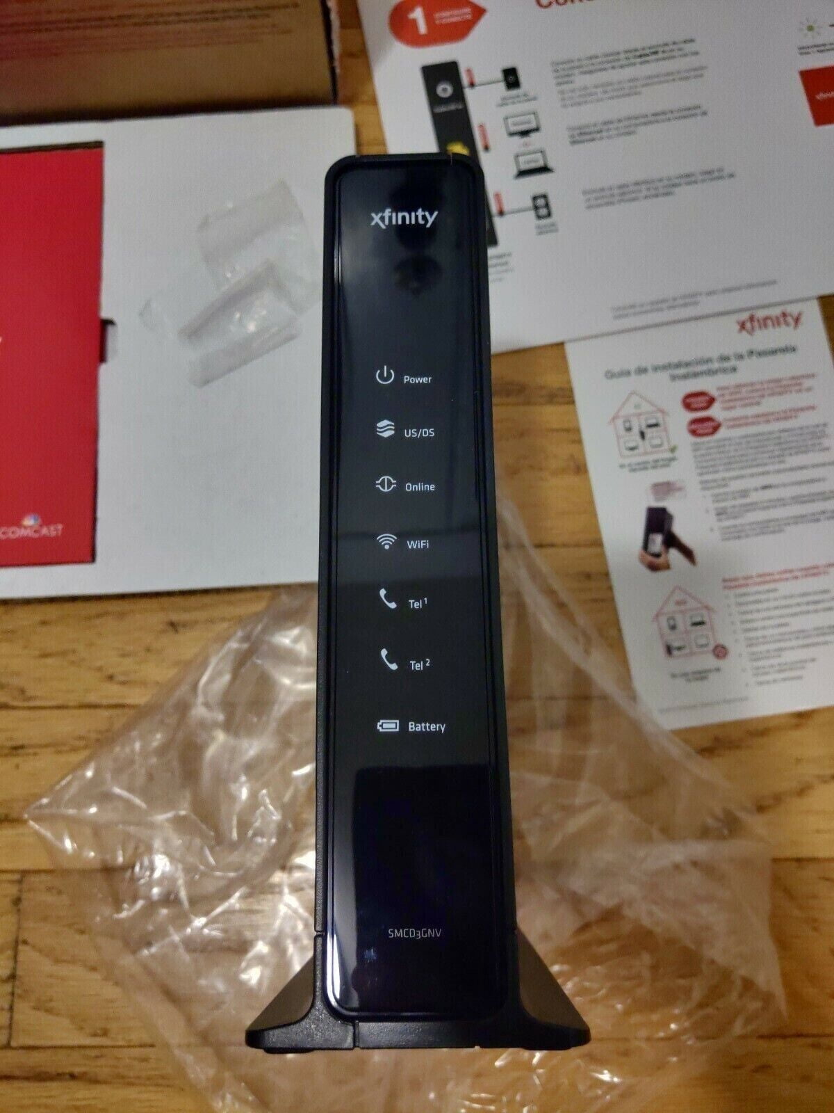 SMC/ Xfinity SMCD3GNV Docsis 3.0 Cable Comcast Networks Modem Router ...