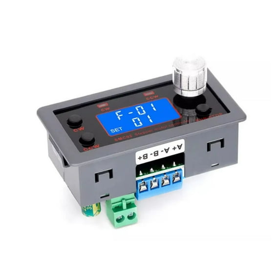 SMC02 Programmable Stepper Motor Driver Controller Forward Reverse Control Module Speed ...