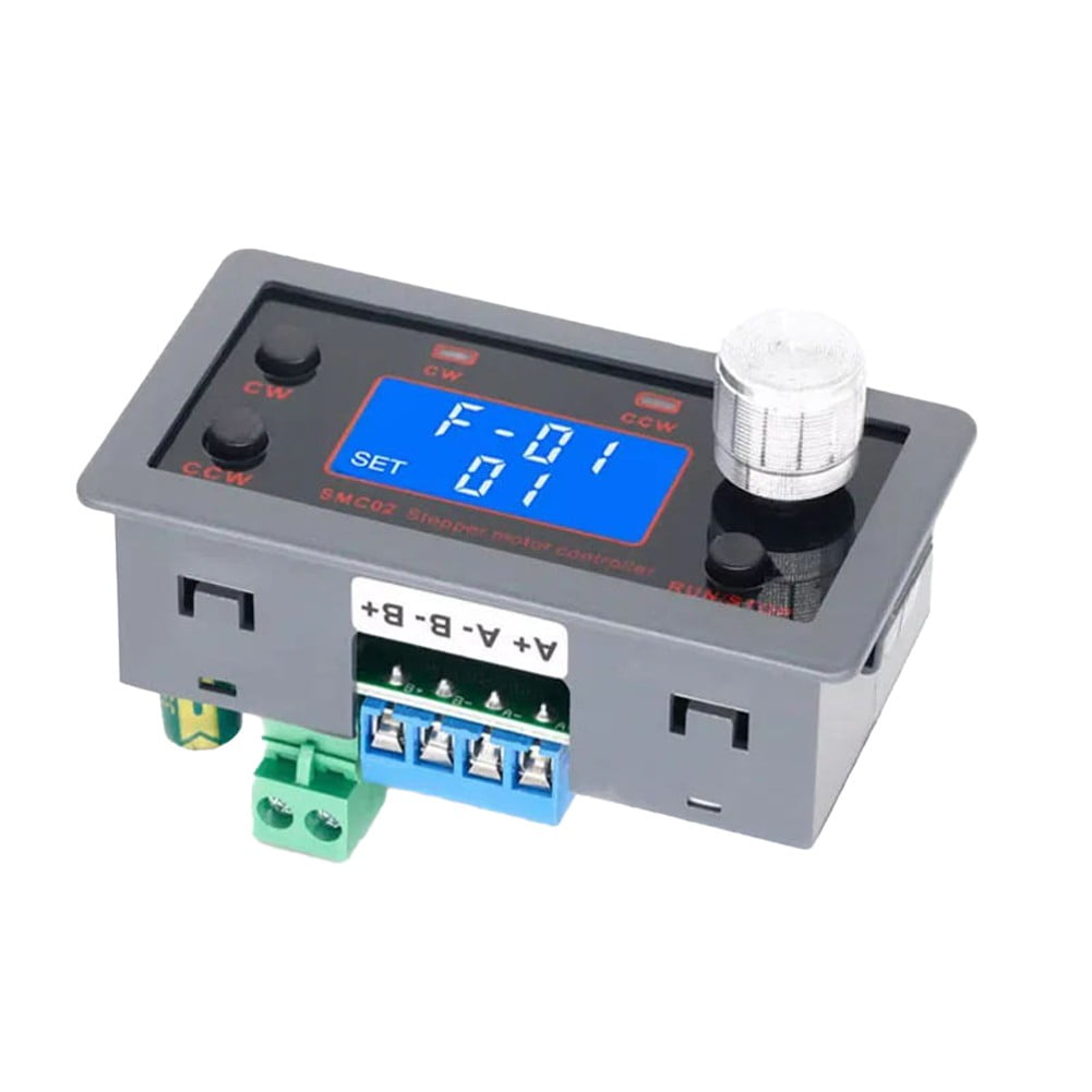 SMC02 Stepper Motor Speed Controller Driver Module with LCD Display ...