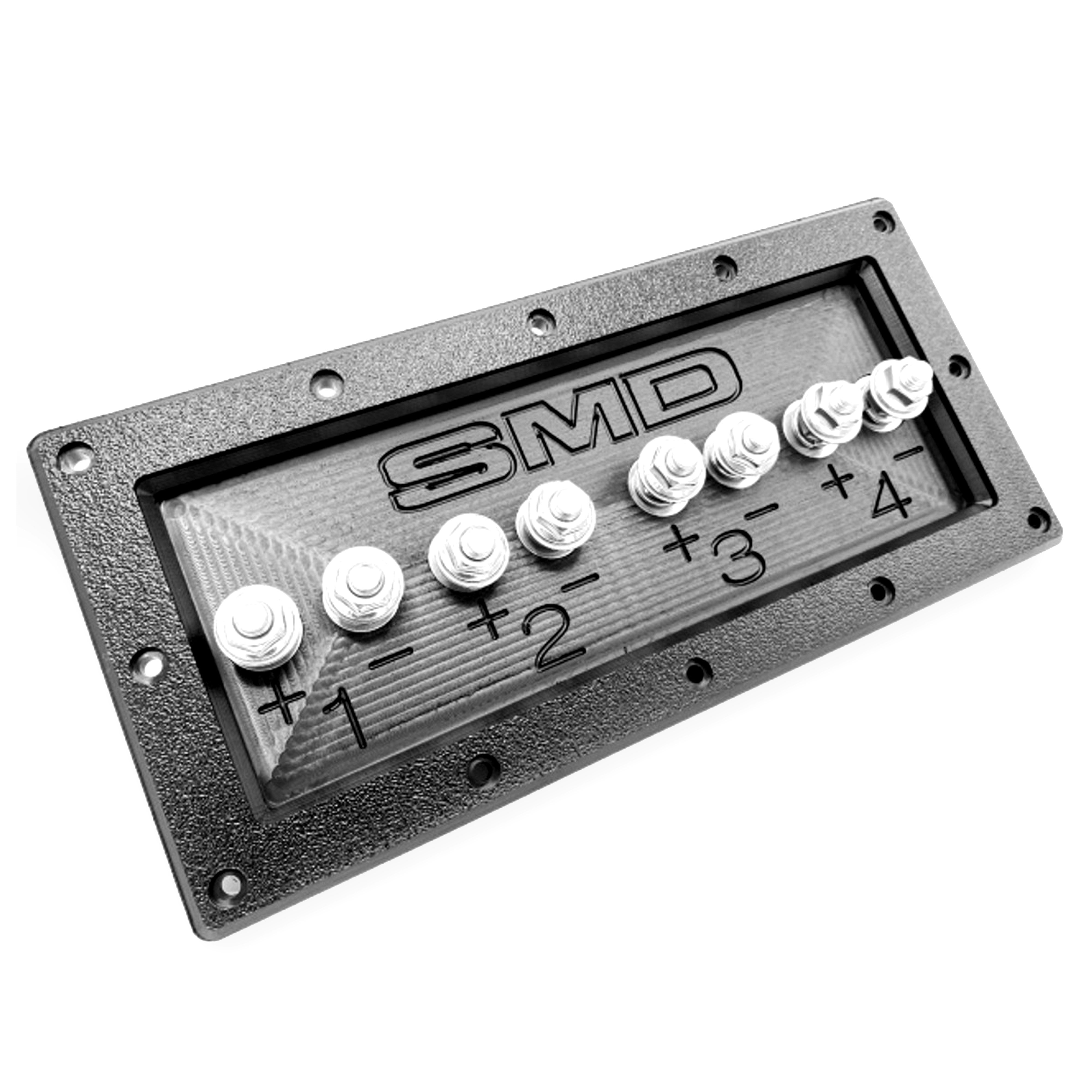 SMD Steve Meade Designs 4 Channel Heavy Duty Speaker Terminal Grade 8 ...