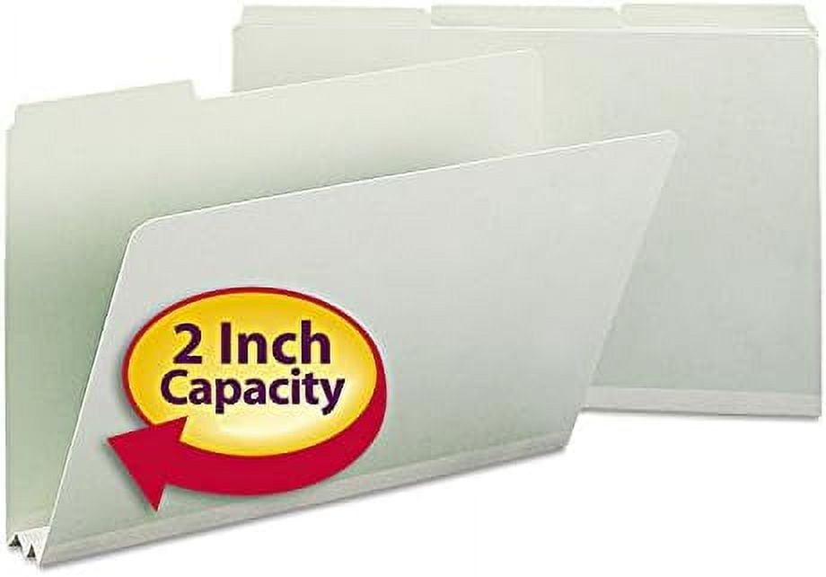 SMD18234 - Expanding Recycled Heavy Pressboard Folders - Walmart.com
