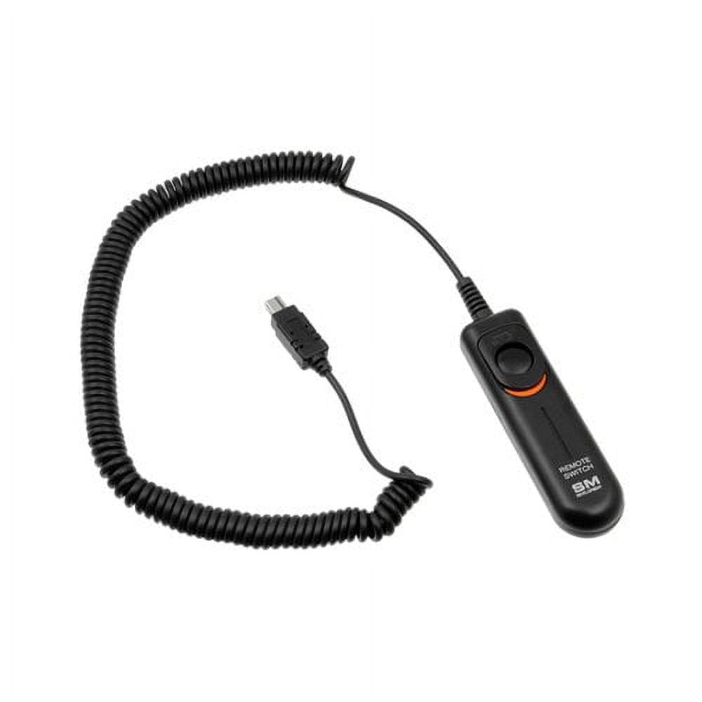 SMDV Remote Shutter Release Cable - for Nikon D90, D3100, D3200, D5000, D5100, D7000, Replaces ...