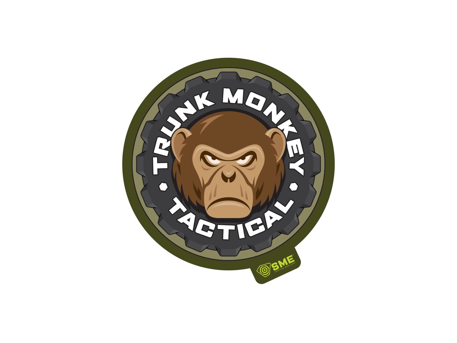 SME Trunk Monkey Morale Patch - Walmart.com