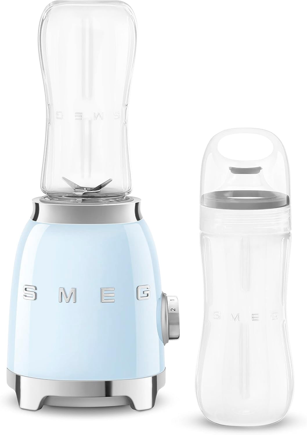 SMEG 50's Retro Style Personal Blender with Backlit Knob and Two BPA ...
