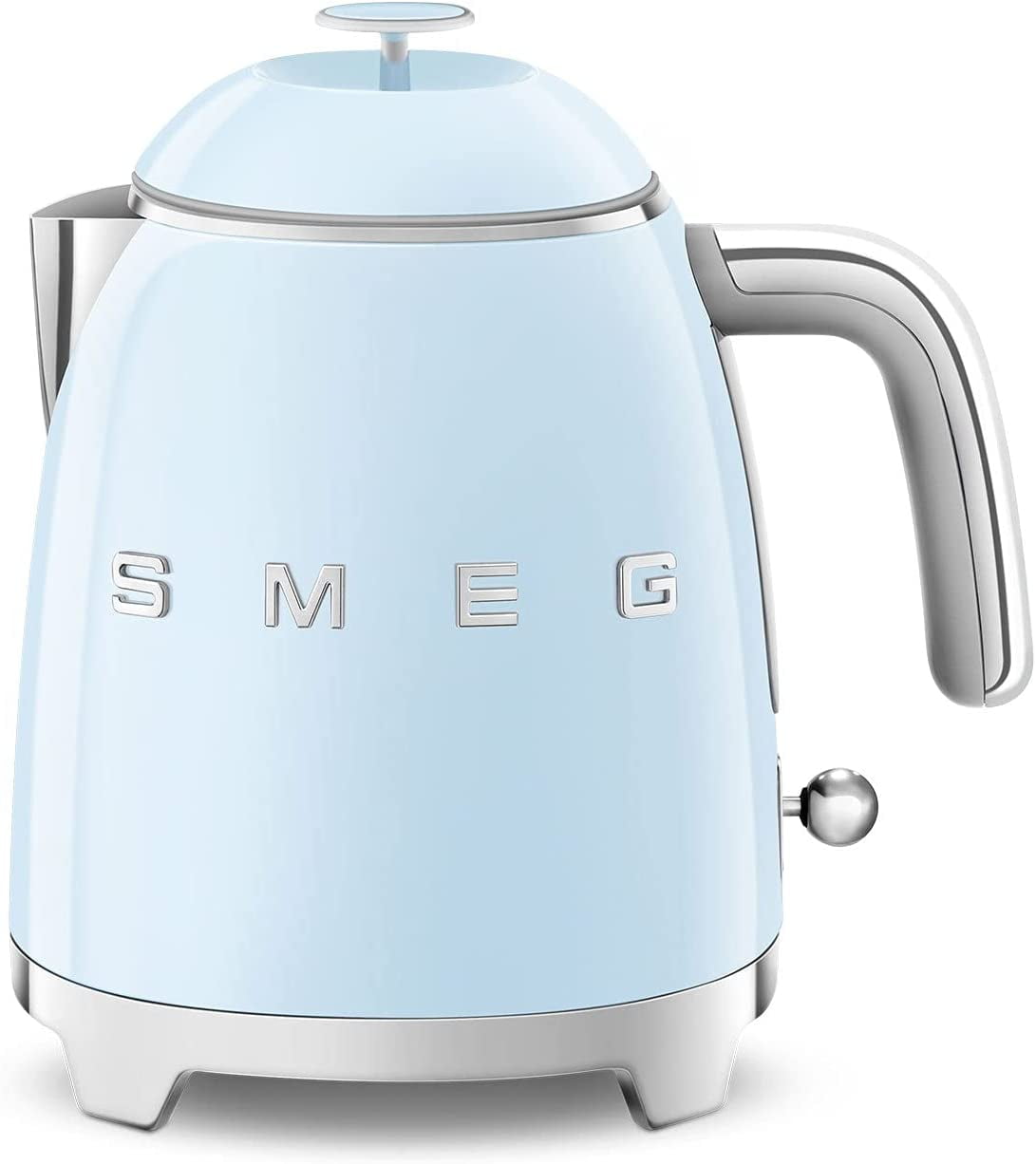SMEG Mini 50's Retro Style 3 Cup Electric Kettle with Double Wall Anti ...