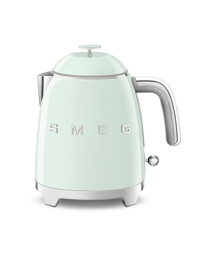 SMEG Mini 50s Retro Style 3 Cup Electric Kettle with Double Wall Anti ...