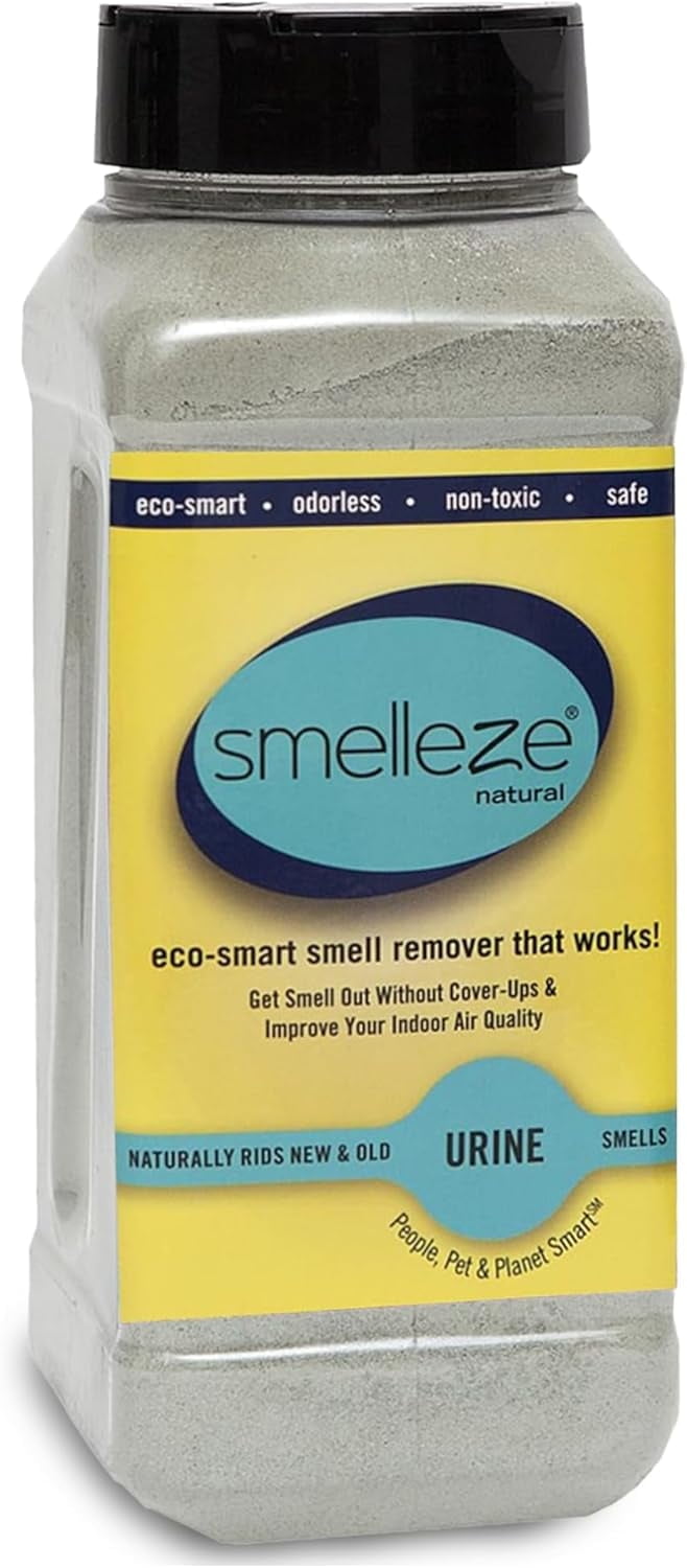 SMELLEZE Natural Urine Odor Neutralizer & Deodorizer: 2 lb. Powder ...