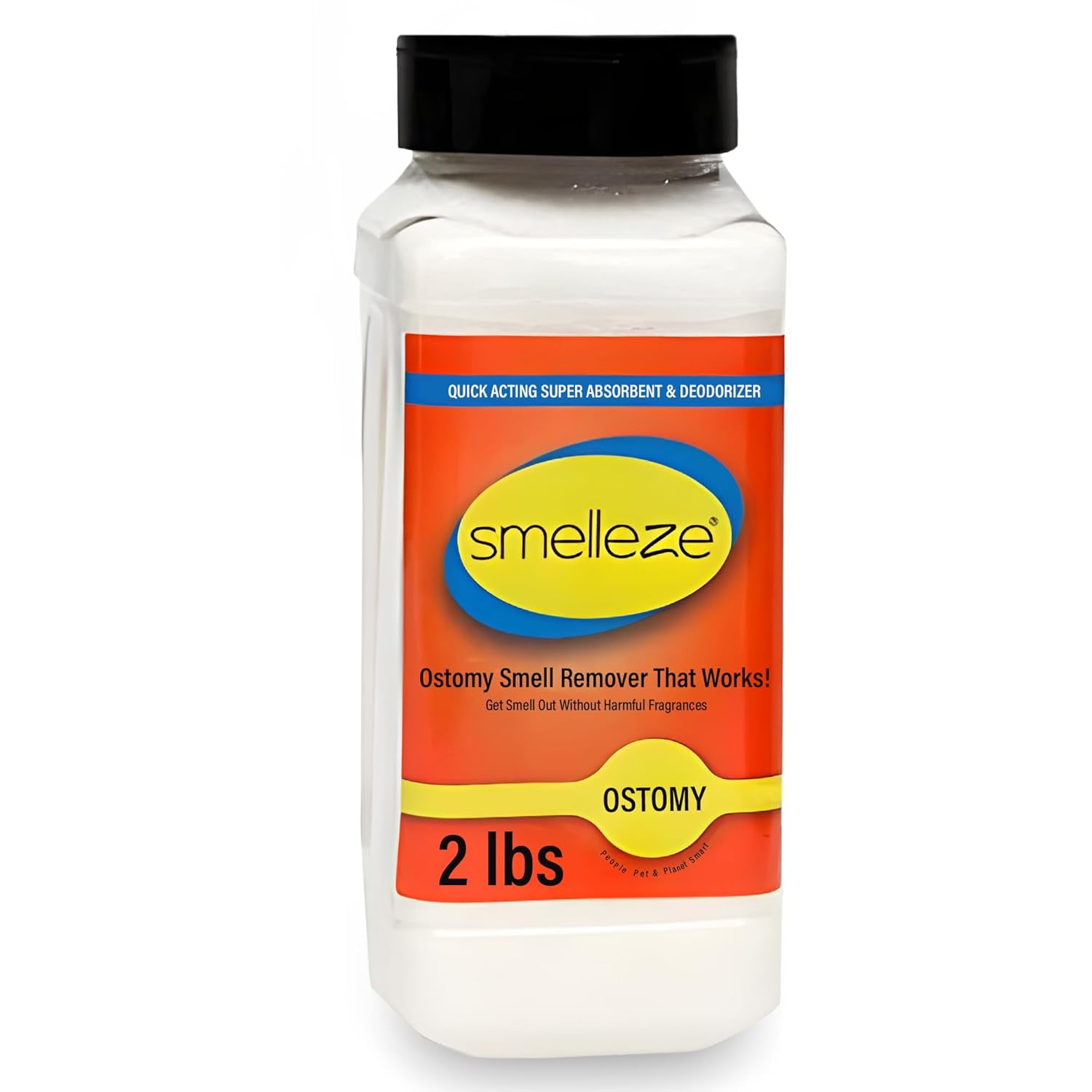 SMELLEZE Ostomy Bag Deodorant: 2 lb. Urinary Smell Removal Granules ...