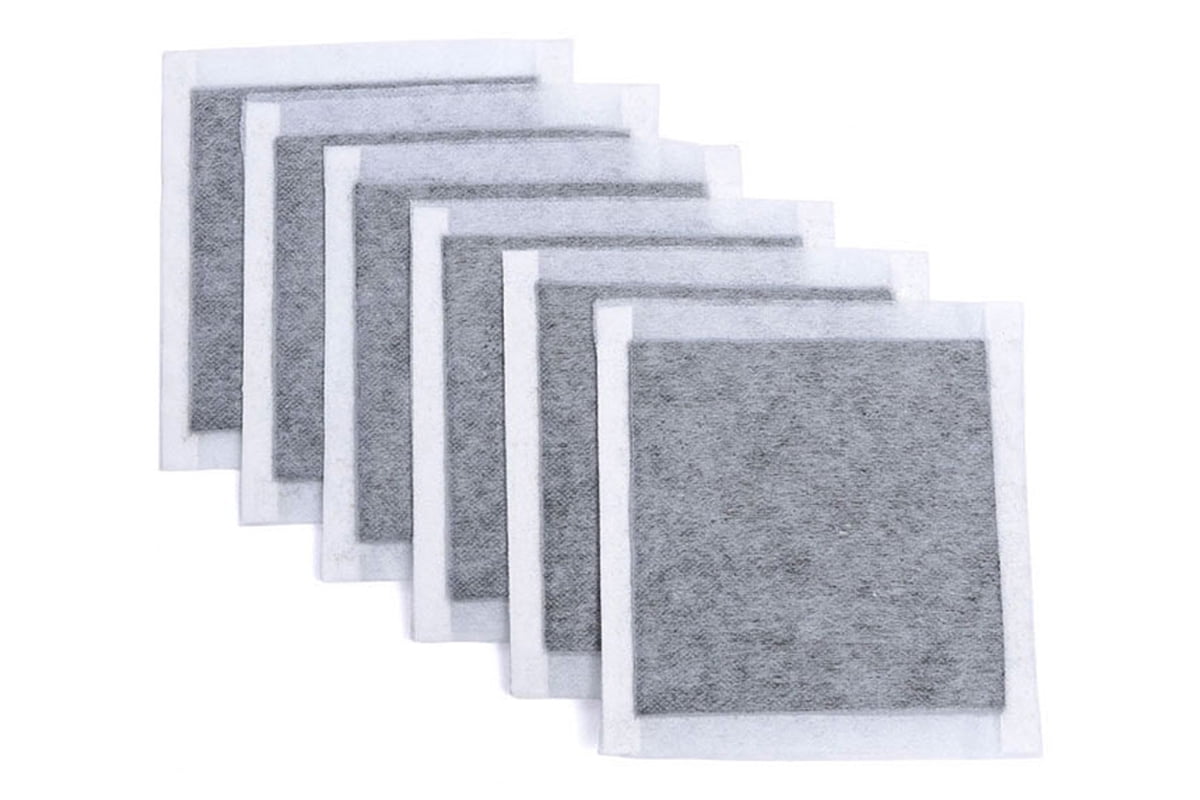 SMELLRID Activated Carbon Stoma Odor Elimination Pads: 12 (4 x 4) Pads ...