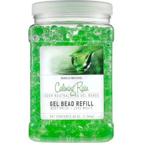 Clear Air Odor Eliminator Gel Beads 12oz 2-Pack Hawaiian Breeze Scent ...