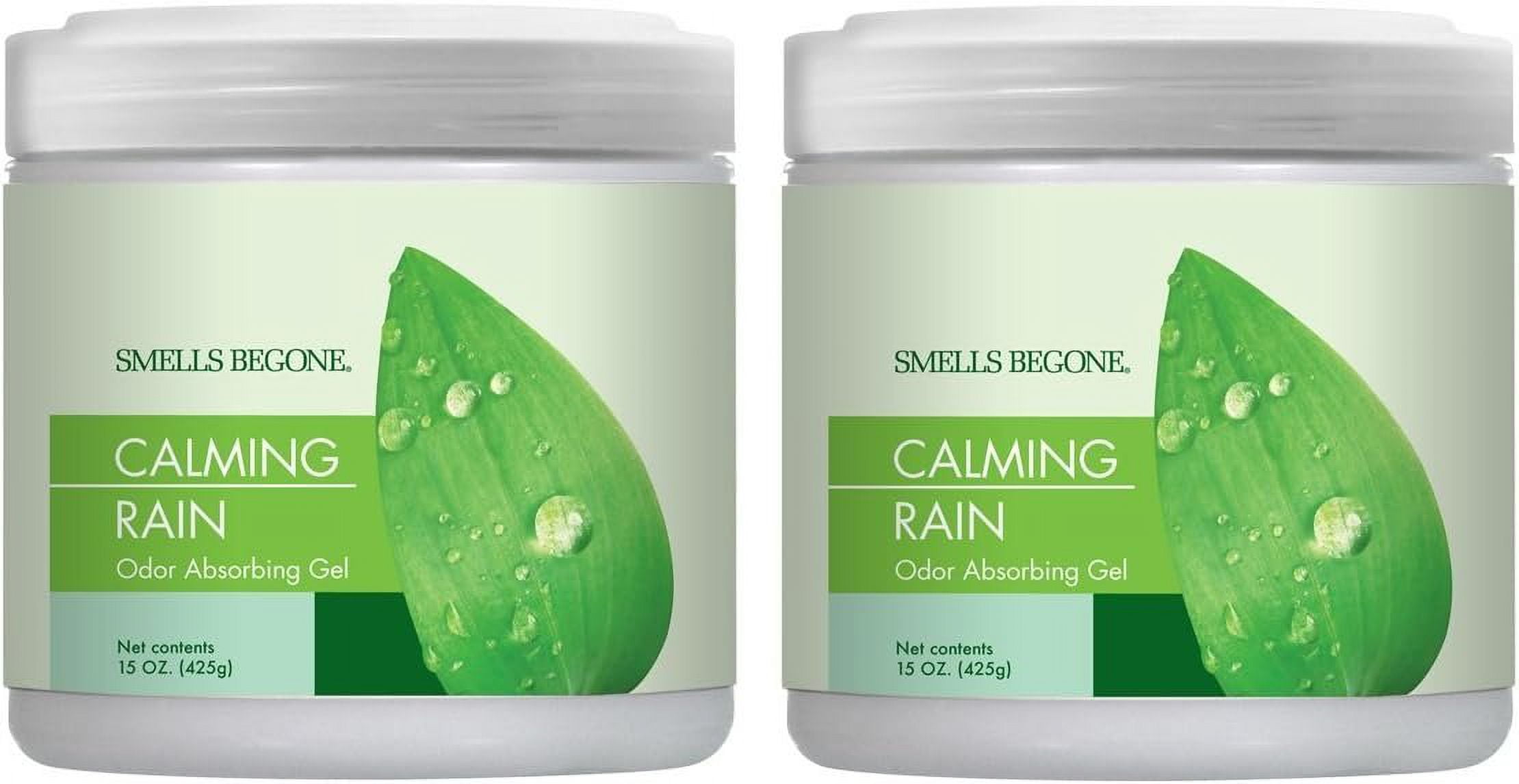 SMELLS BEGONE Air Freshener Odor Absorber Gel - Made with Essential ...