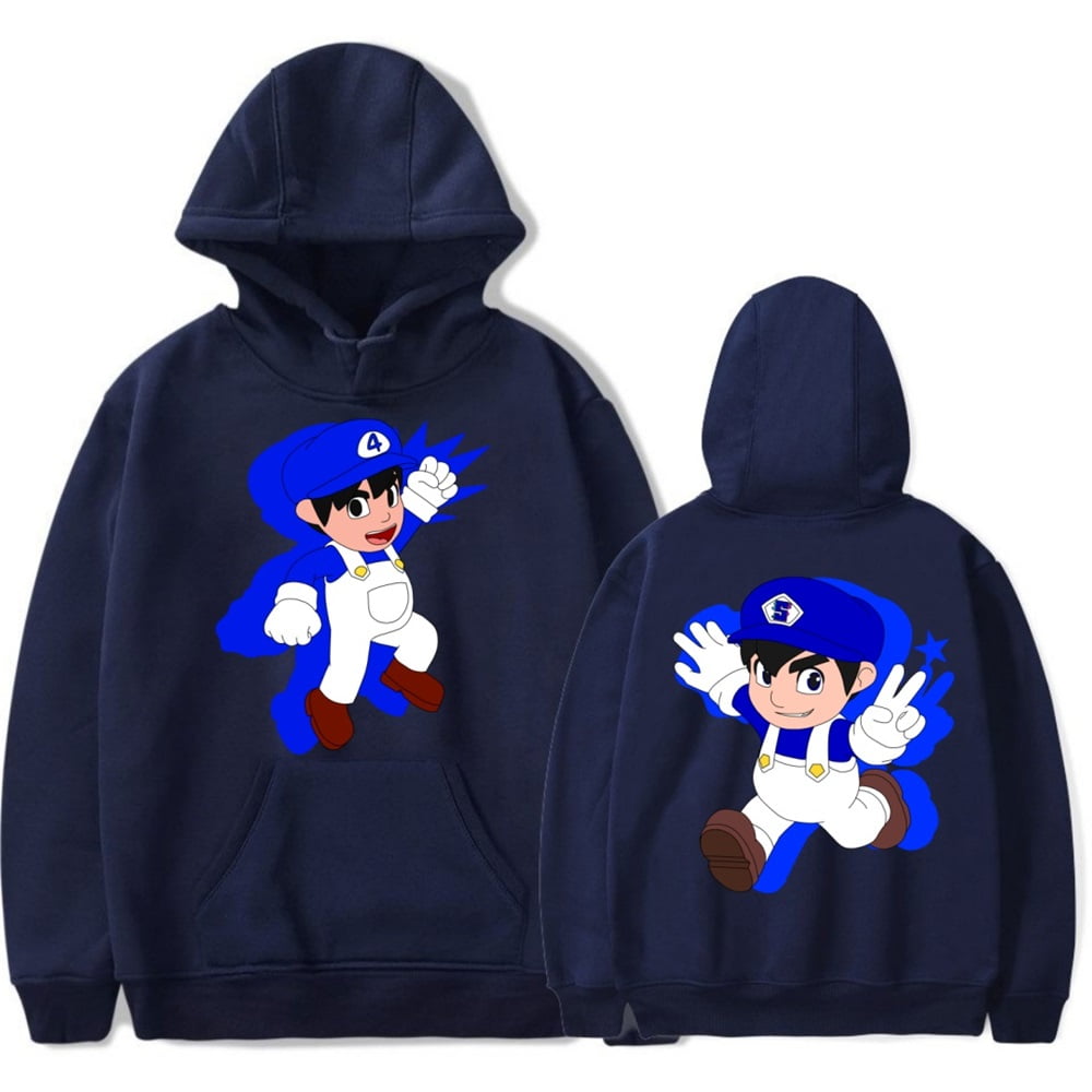 SMG4 Merch Hoodie SMG4 Unisex Sweatshirt Fashion Long Sleeve Pocket ...