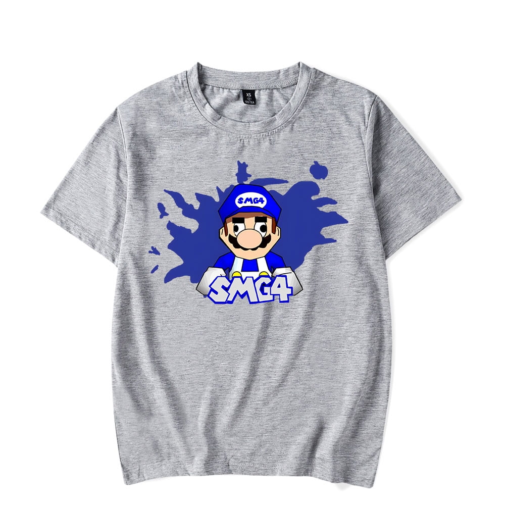 SMG4 Merch T-Shirt Men/Women Streetwear T-Shirt Shirt Short Sleeve ...