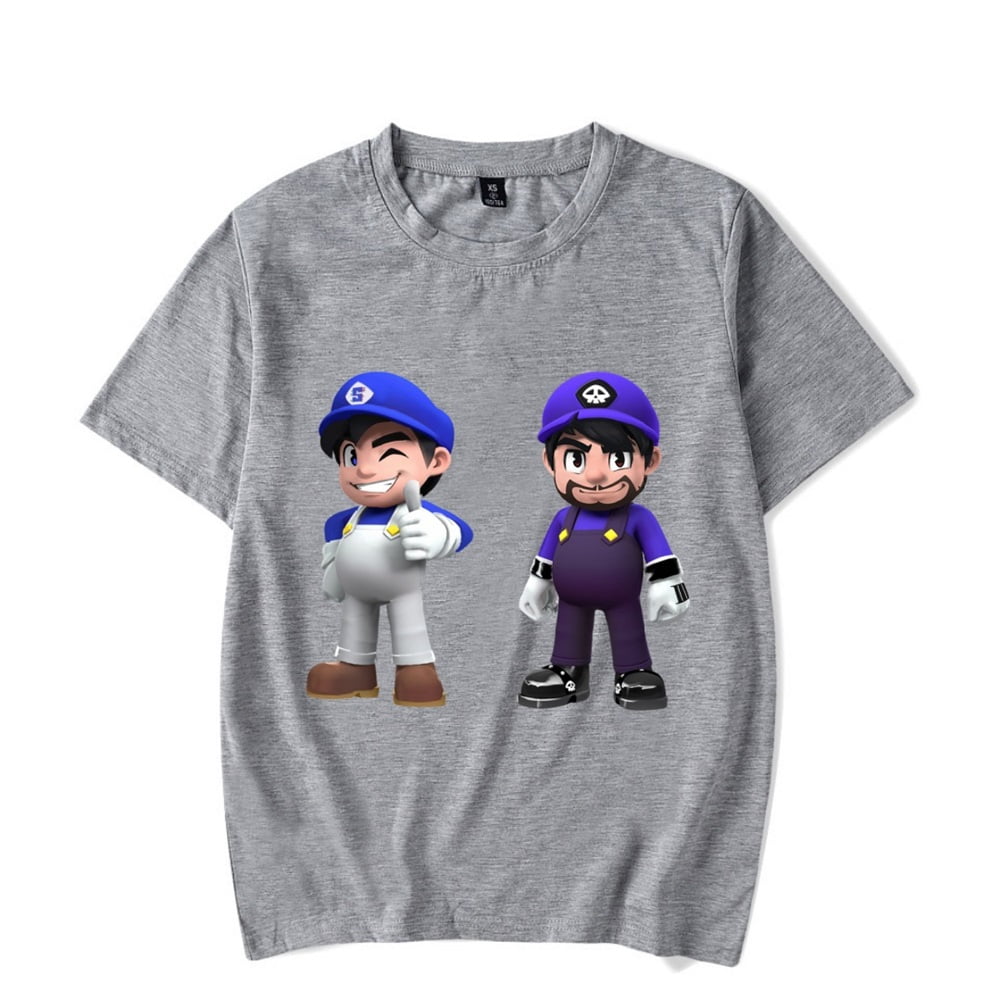 SMG4 Merch T-shirt Original Style Fun Hip-hop Short Sleeved Unisex ...