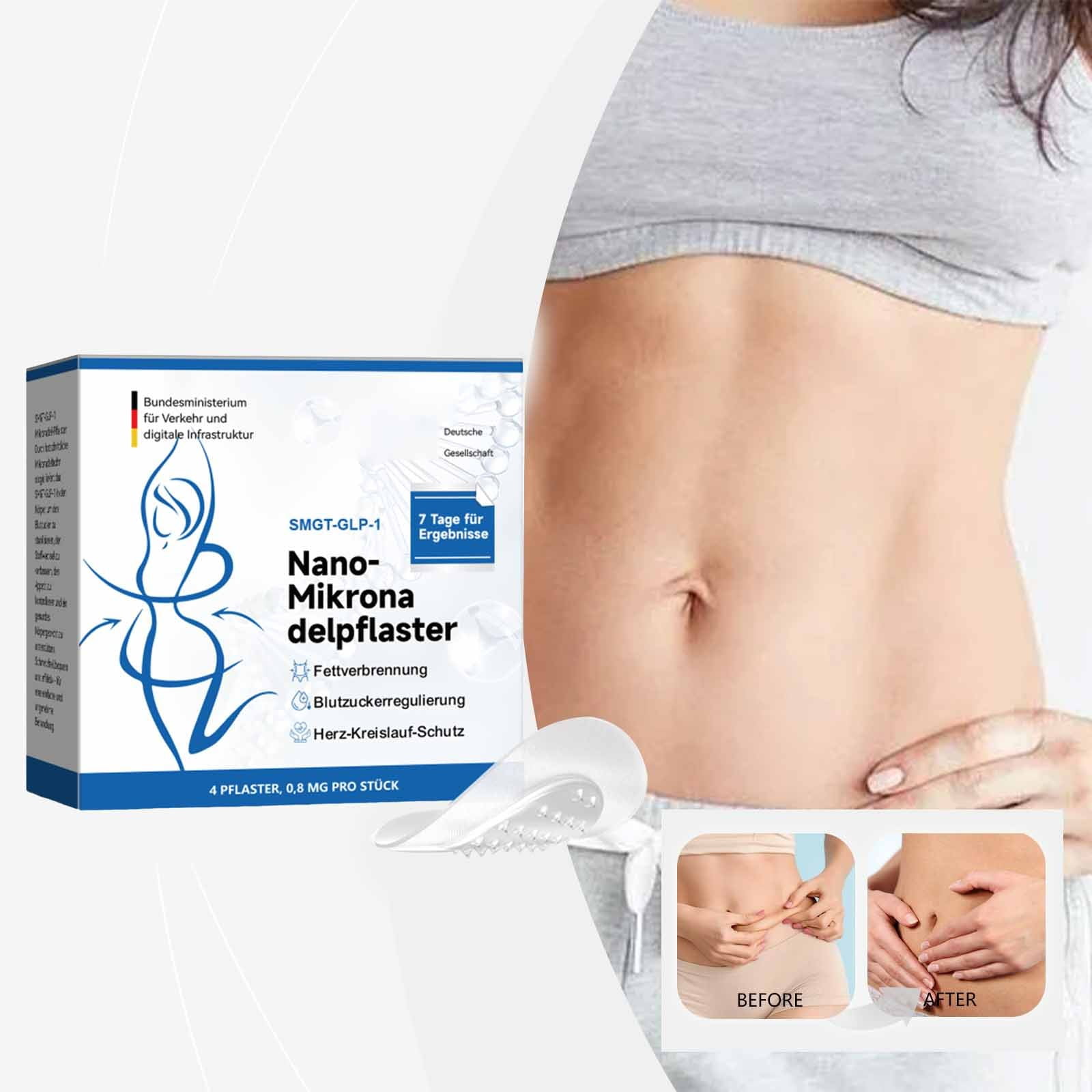 SMGT-GLP-1 Nano Micro Needle Plaster, Professional SMGT-GLP-1 Nano ...