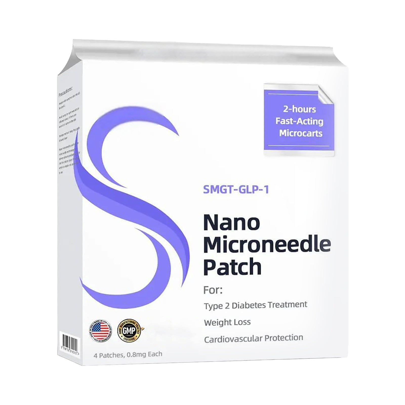 SMGT-GLP-1 Nano Microneedle Patch, Natural nano microneedle patch ...